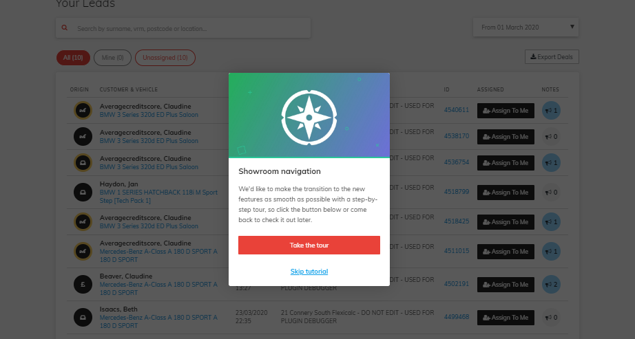 Showroom System User Guide - Codeweavers Ltd